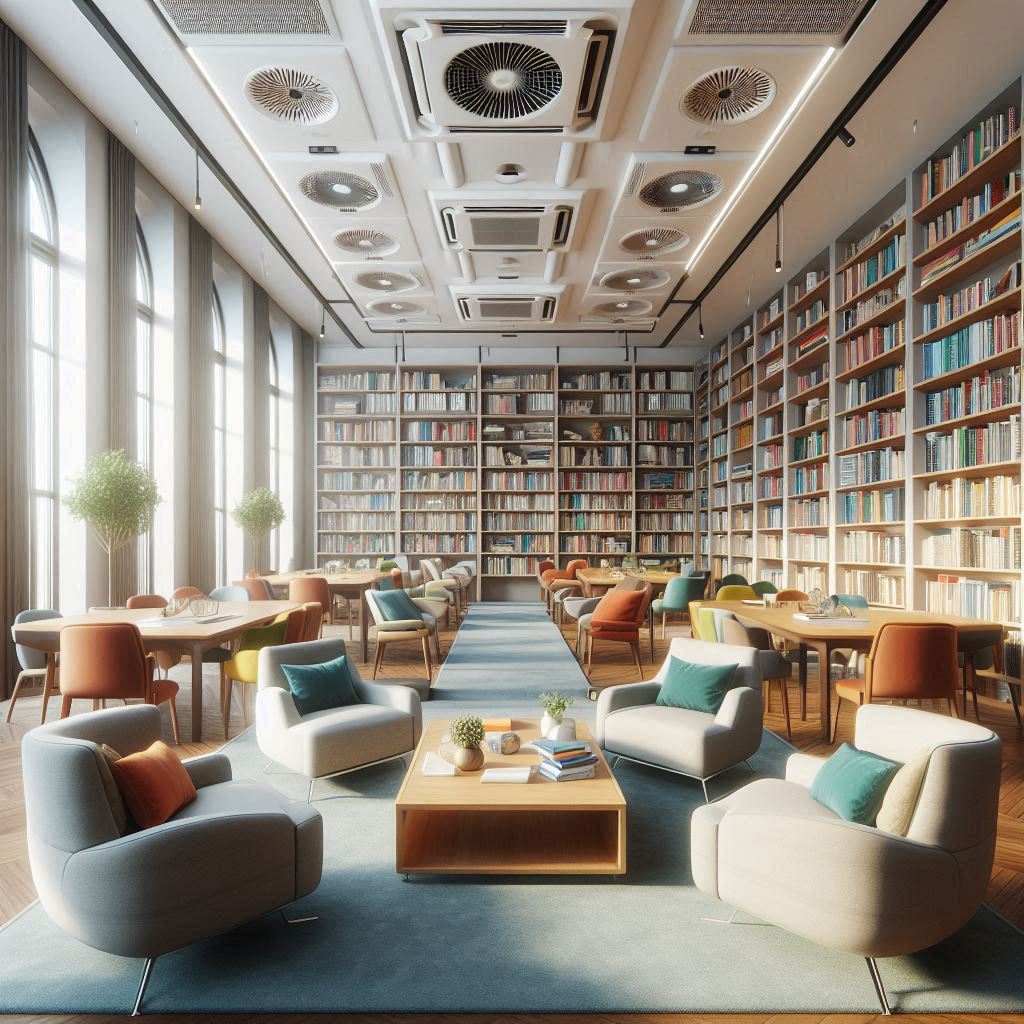 Library in Noida - The Study Cafe Library